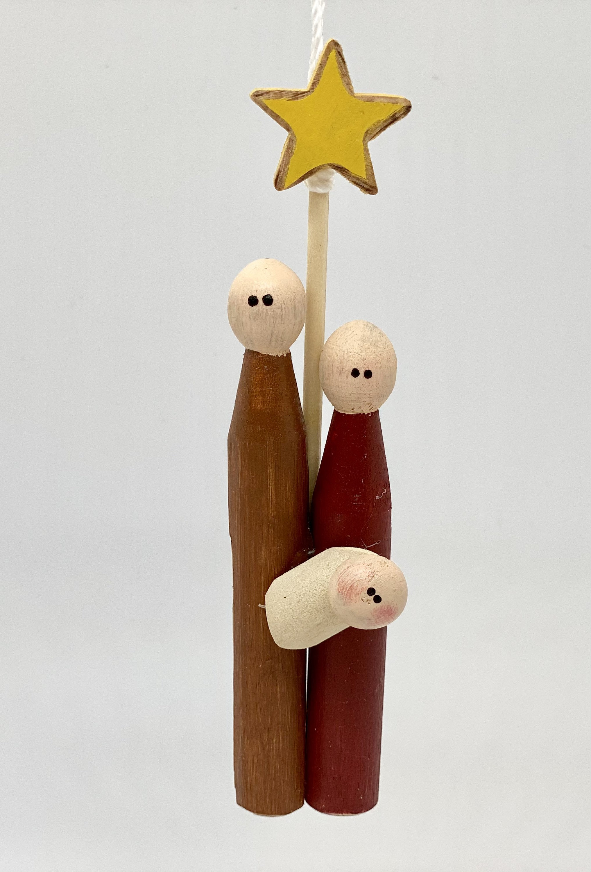 Clothespin Nativity, Wooden Clothespin Nativity - Etsy