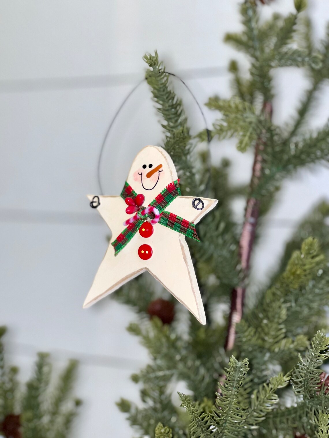 Star Snowman - Etsy