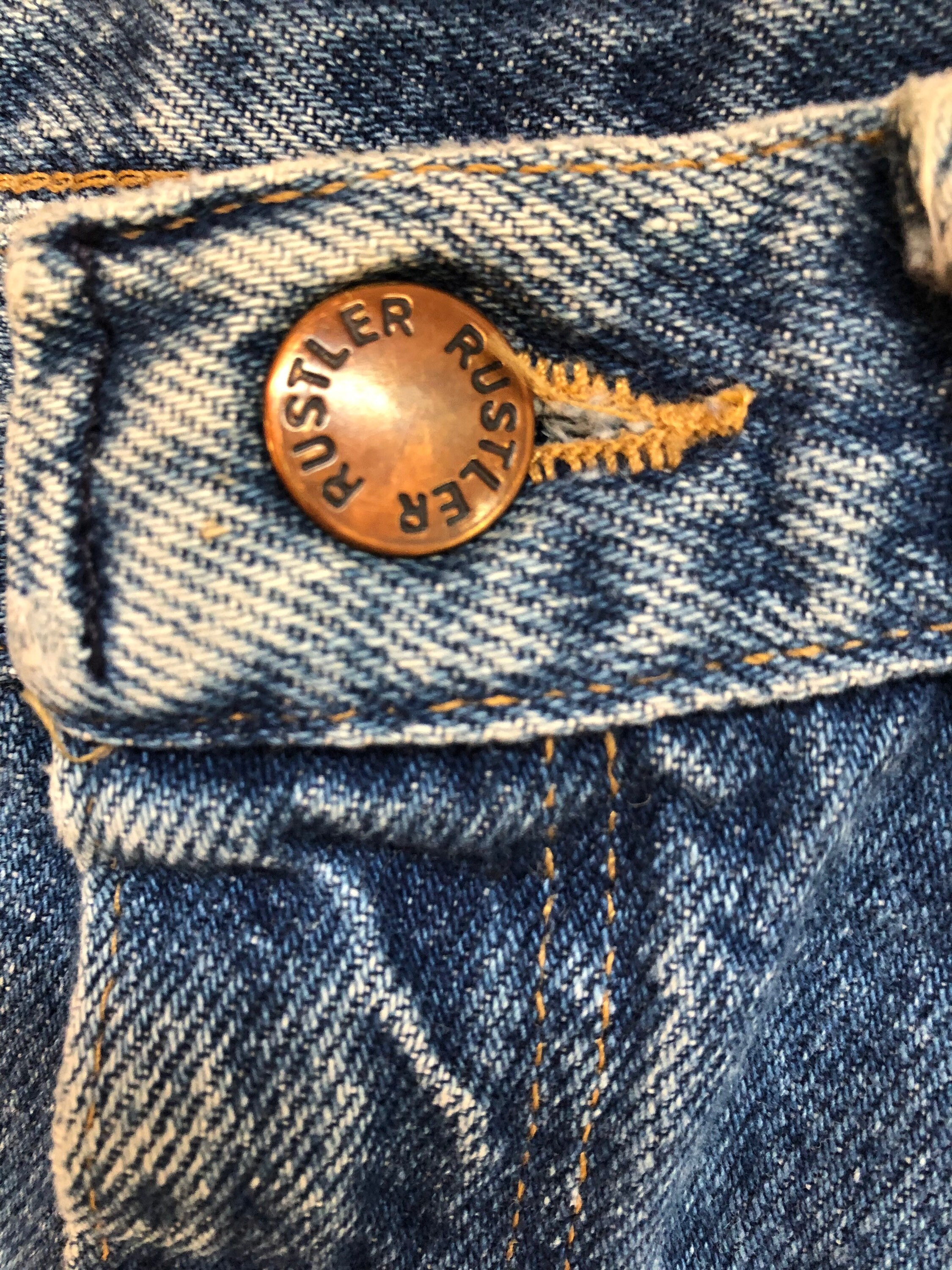 90s Dark Worn Rustler Denim Slim Shorts - Etsy