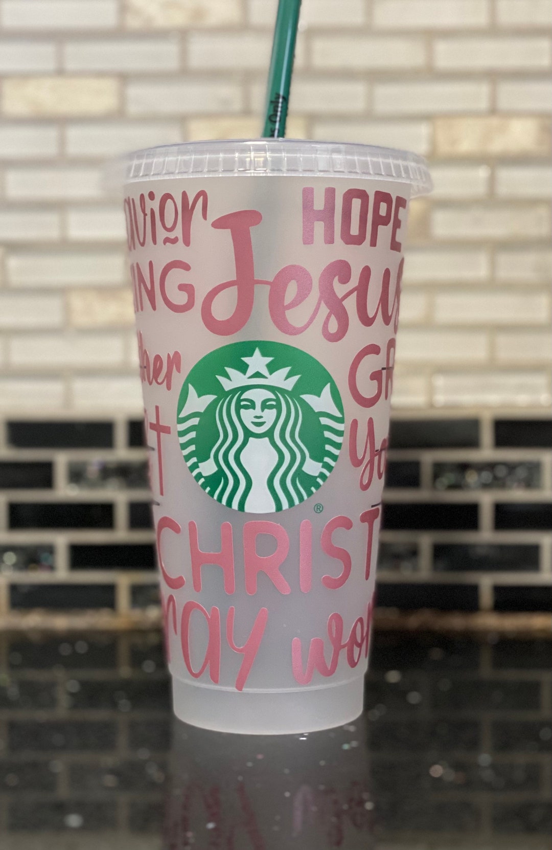 Faith Starbucks Cup, Holy Spirit Cup, Christian Inspired Tumbler ...