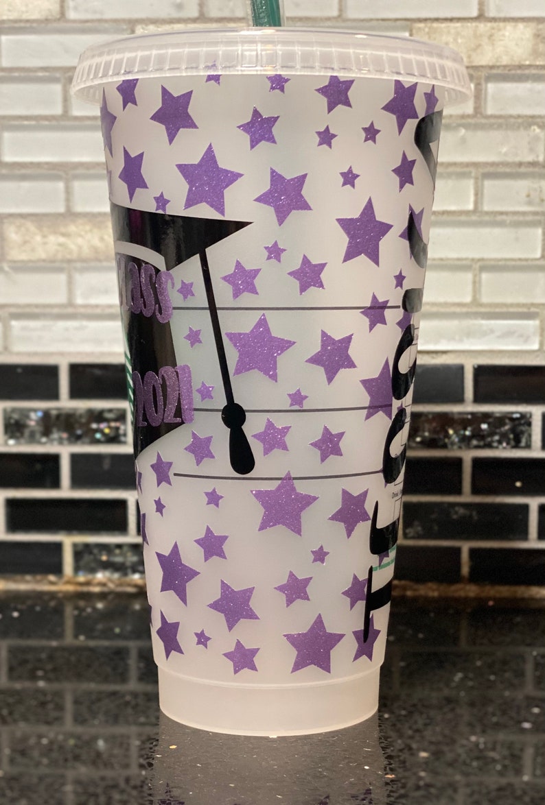 Graduation 2021 Starbucks Cup Class of 2021 Tumbler Graduate - Etsy