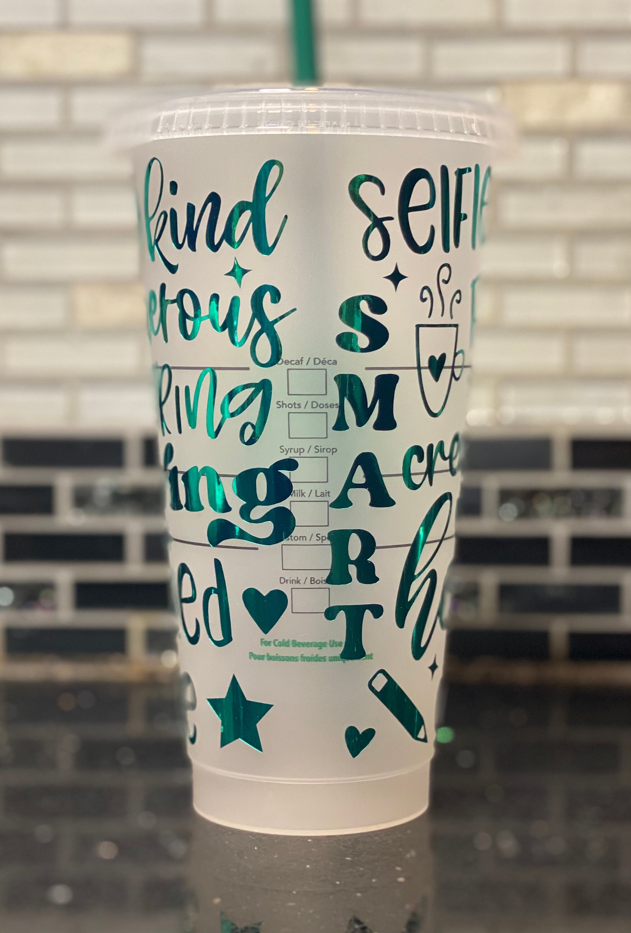 Teacher Starbucks cup educator cup teacher Inspired tumbler | Etsy
