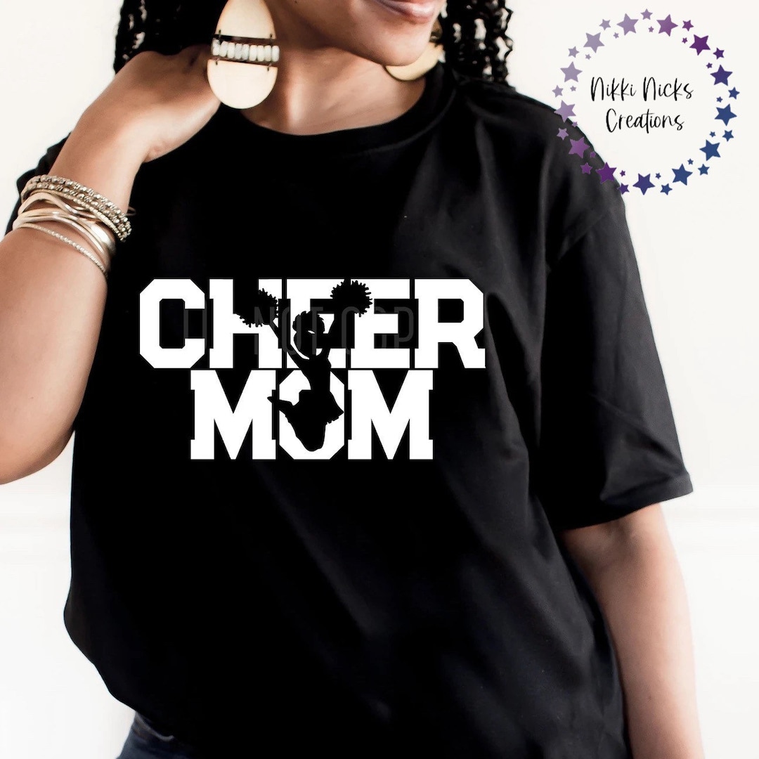 Cheer mom shirt, cheer mom tee, mom of cheerleaders, cheerleading moms ...