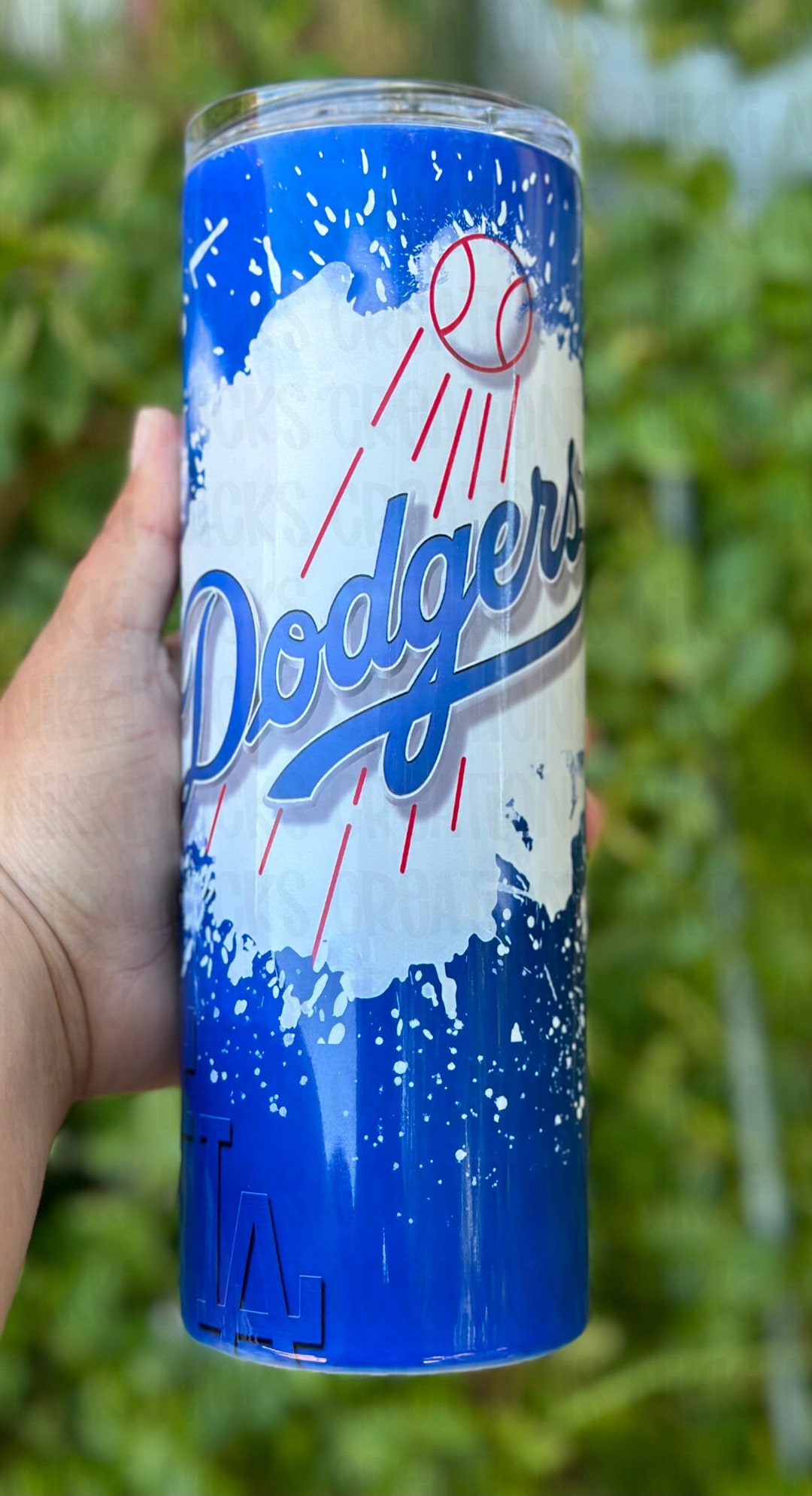 Dodgers Tumbler, Dodgers Cup, Dodgers Inspired Tumbler, LA Dodger Gift ...