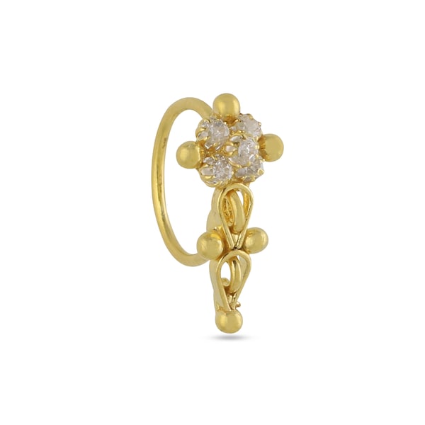 Cross Nose Ring - Etsy