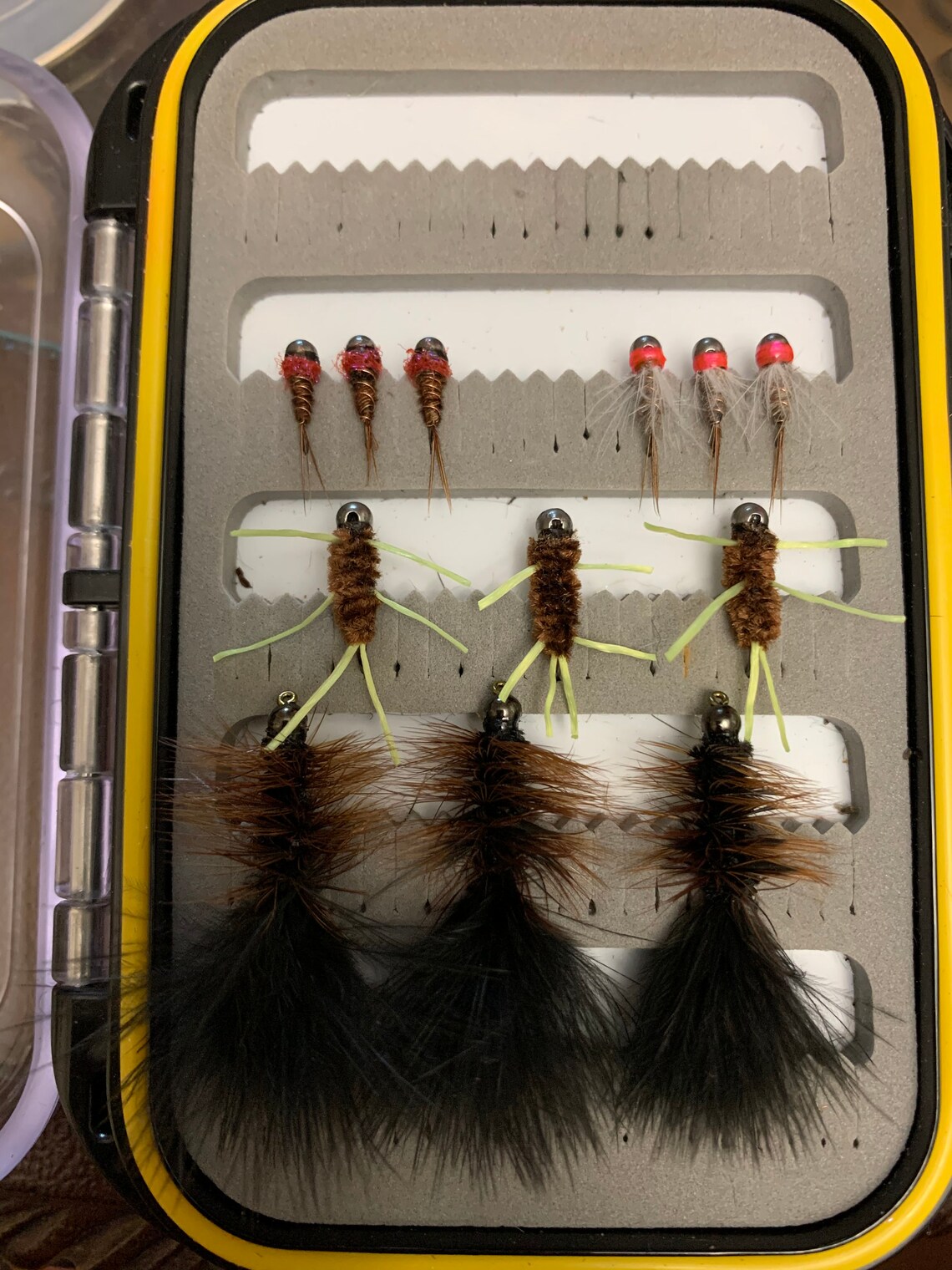 Euro Nymphing Flies. This Dozen Includes #8 Tungsten Buggers, #12 Jig ...