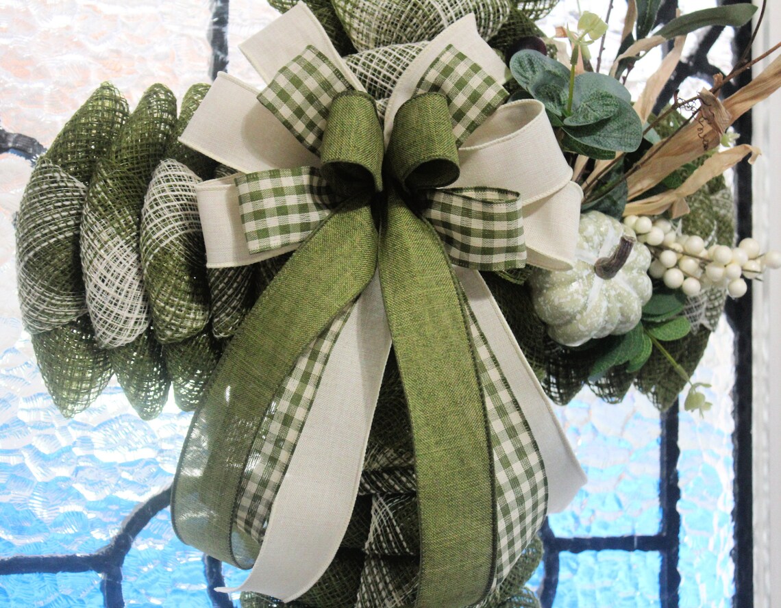 Cross Wreath, Fall Pumpkin Cross, Memorial Cross, Graveside Cross ...