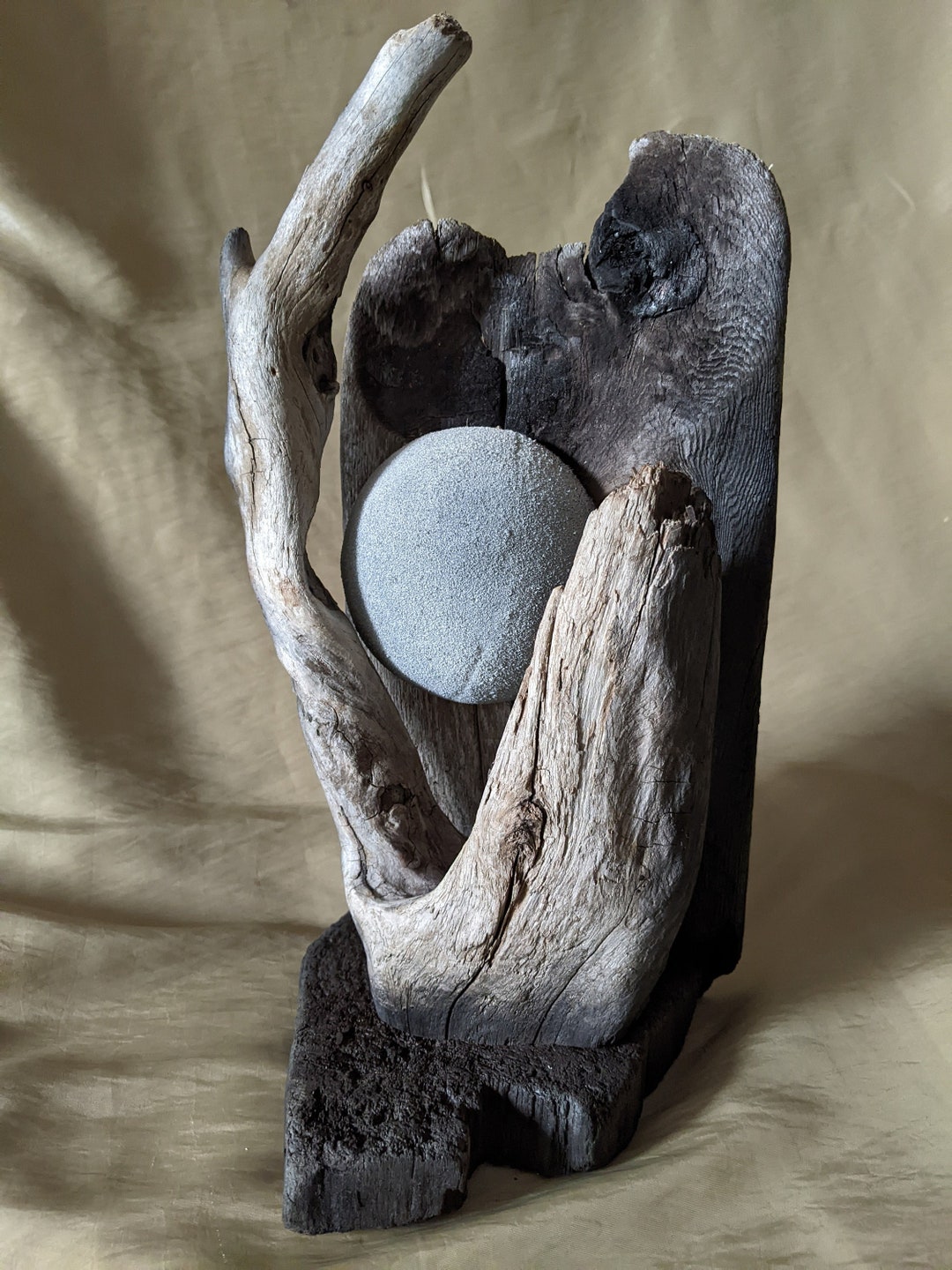 Microzen 2022 Series 20 One-of-a-kind Sculptures. 6/20 Pearl Moon 11w ...