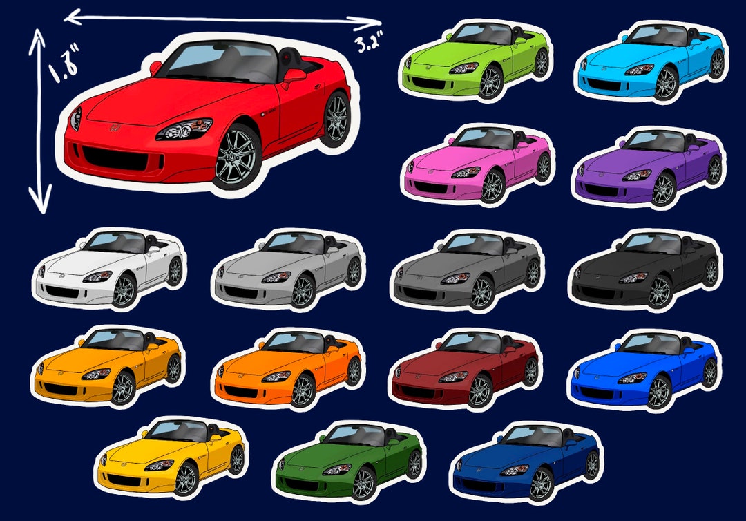 Honda S2000 Sticker - Etsy