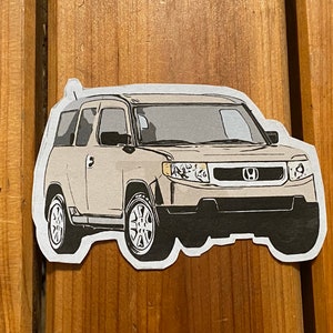 New Honda Element Sticker - Custom Colors! Great Gift for Element Fans ...