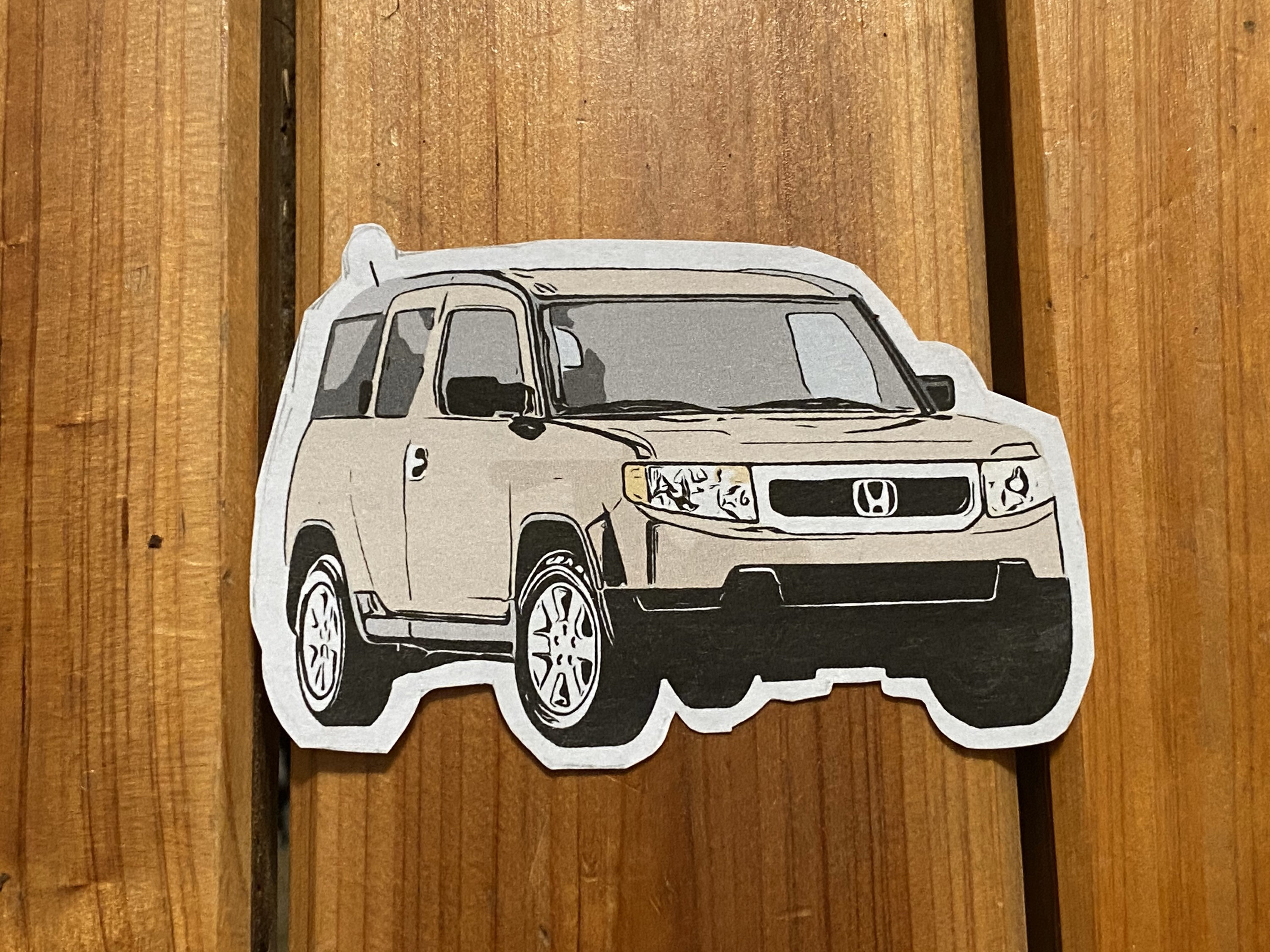 Honda Element Sticker | Etsy