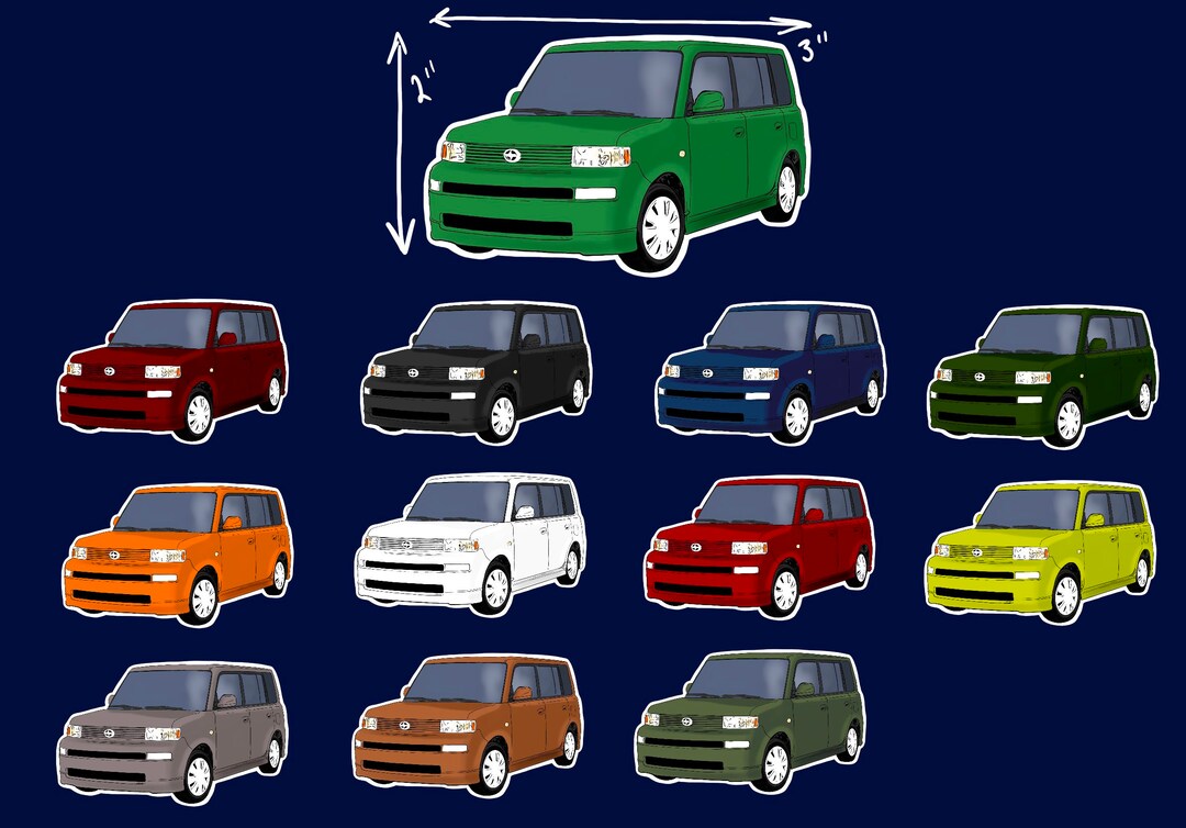 Scion Xb Sticker - Custom Colors, Perfect Gift for Toaster Enthusiasts ...