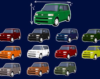 Scion Xb Toaster Window Decal Sticker - Etsy