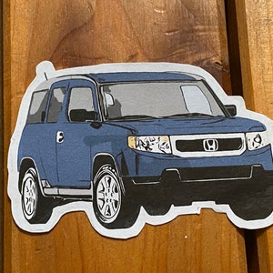 New Honda Element Sticker - Custom Colors! Great Gift for Element Fans ...