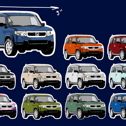 Honda Element Sticker - Etsy