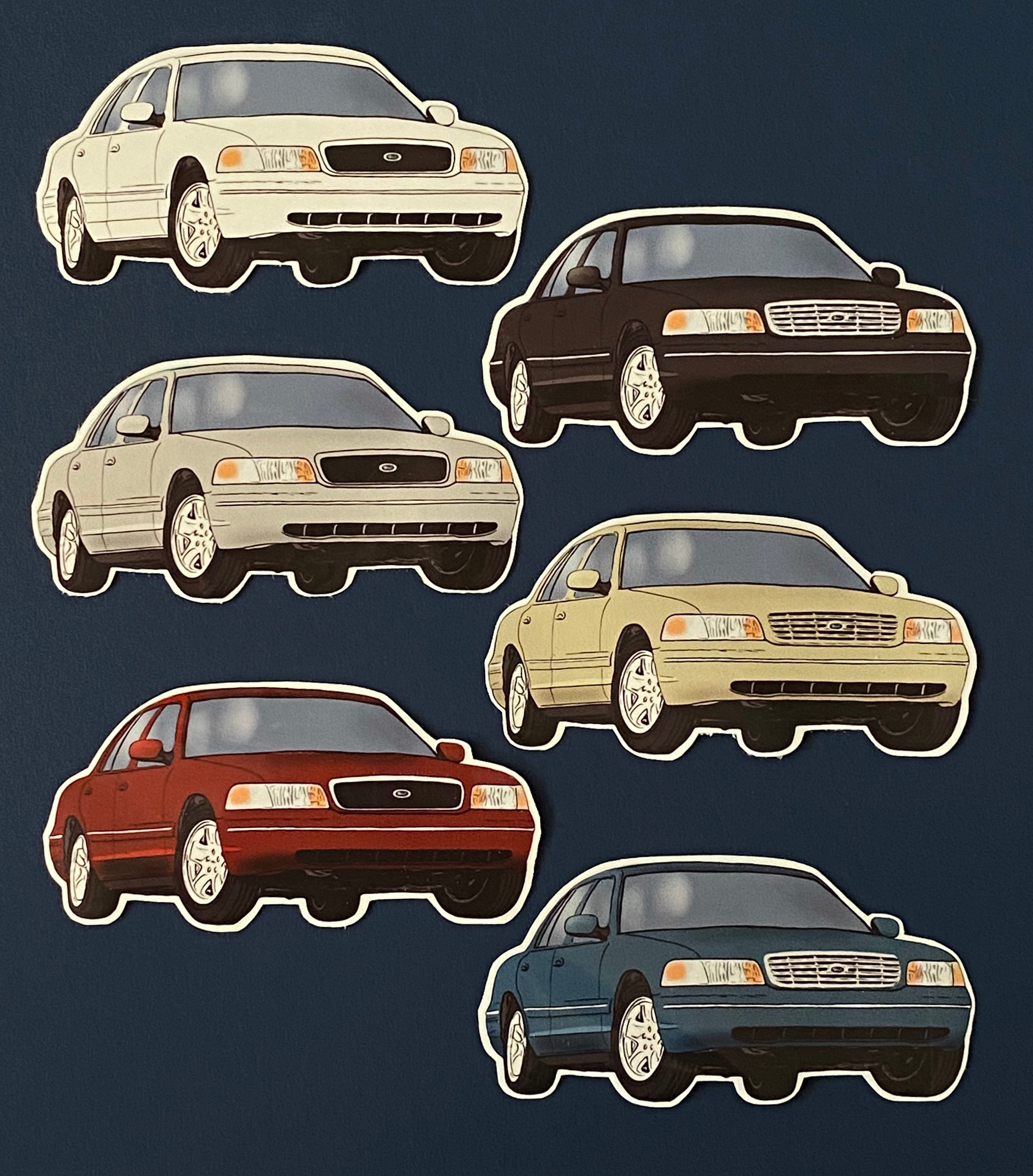 Ford Crown Victoria Sticker - Etsy