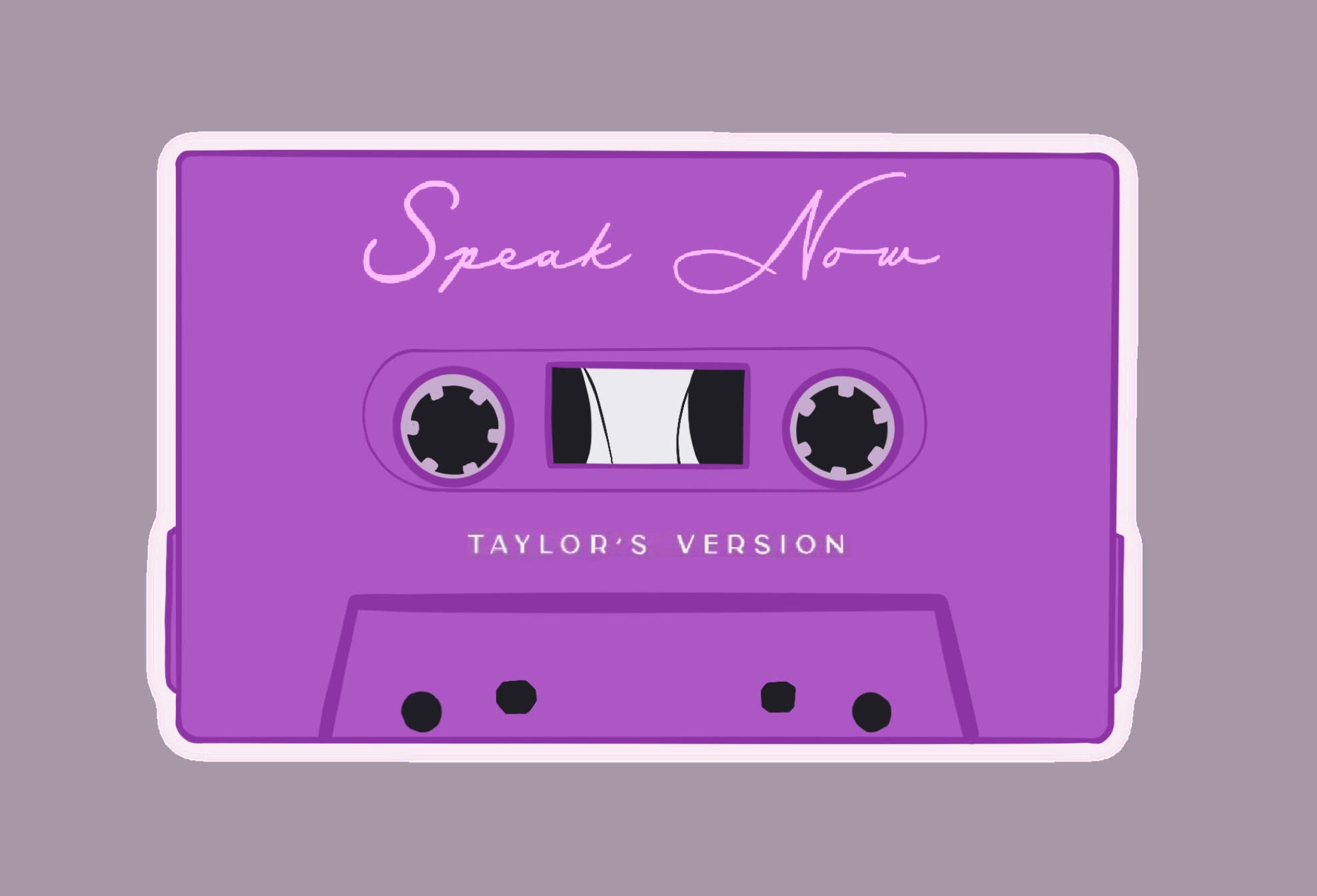 Speak Now Taylor's Version Sticker - Etsy
