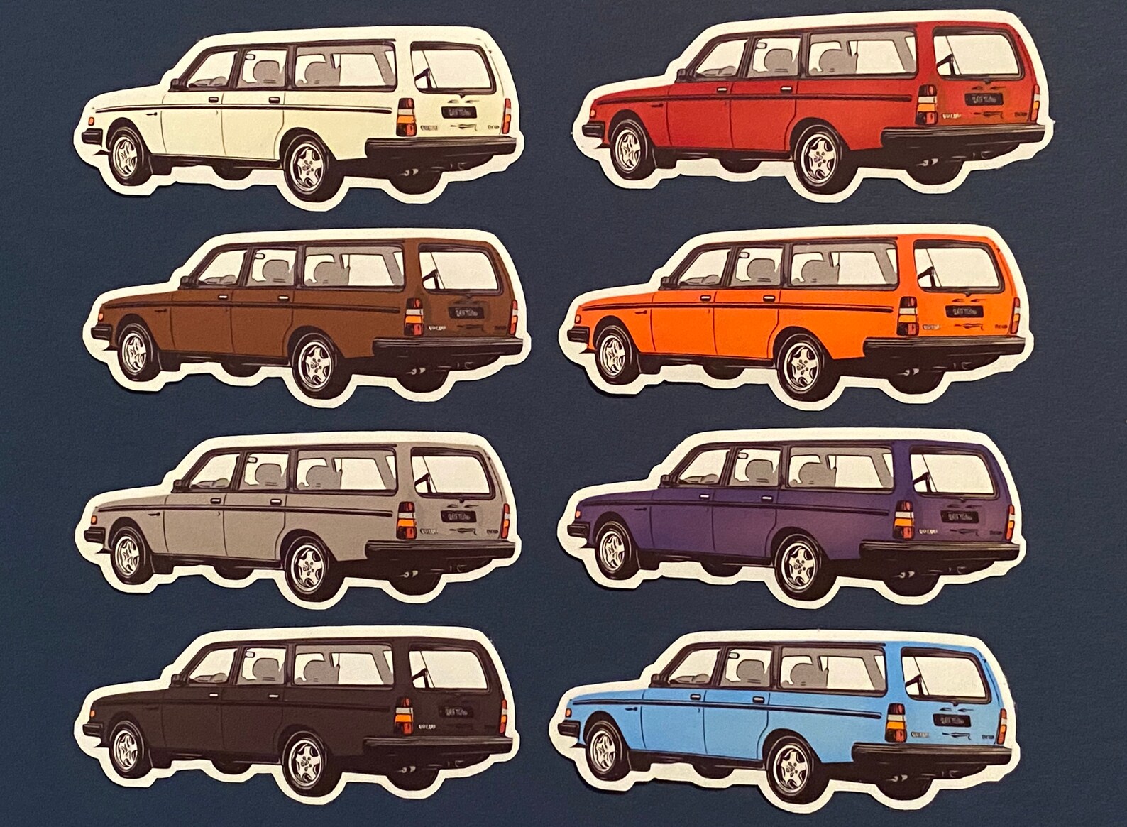 Volvo 240 Wagon Sticker - Etsy
