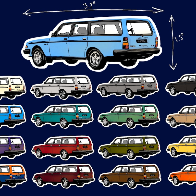 Volvo Decals - Etsy UK