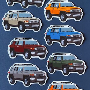 Toyota FJ Cruiser Sticker - Etsy Canada