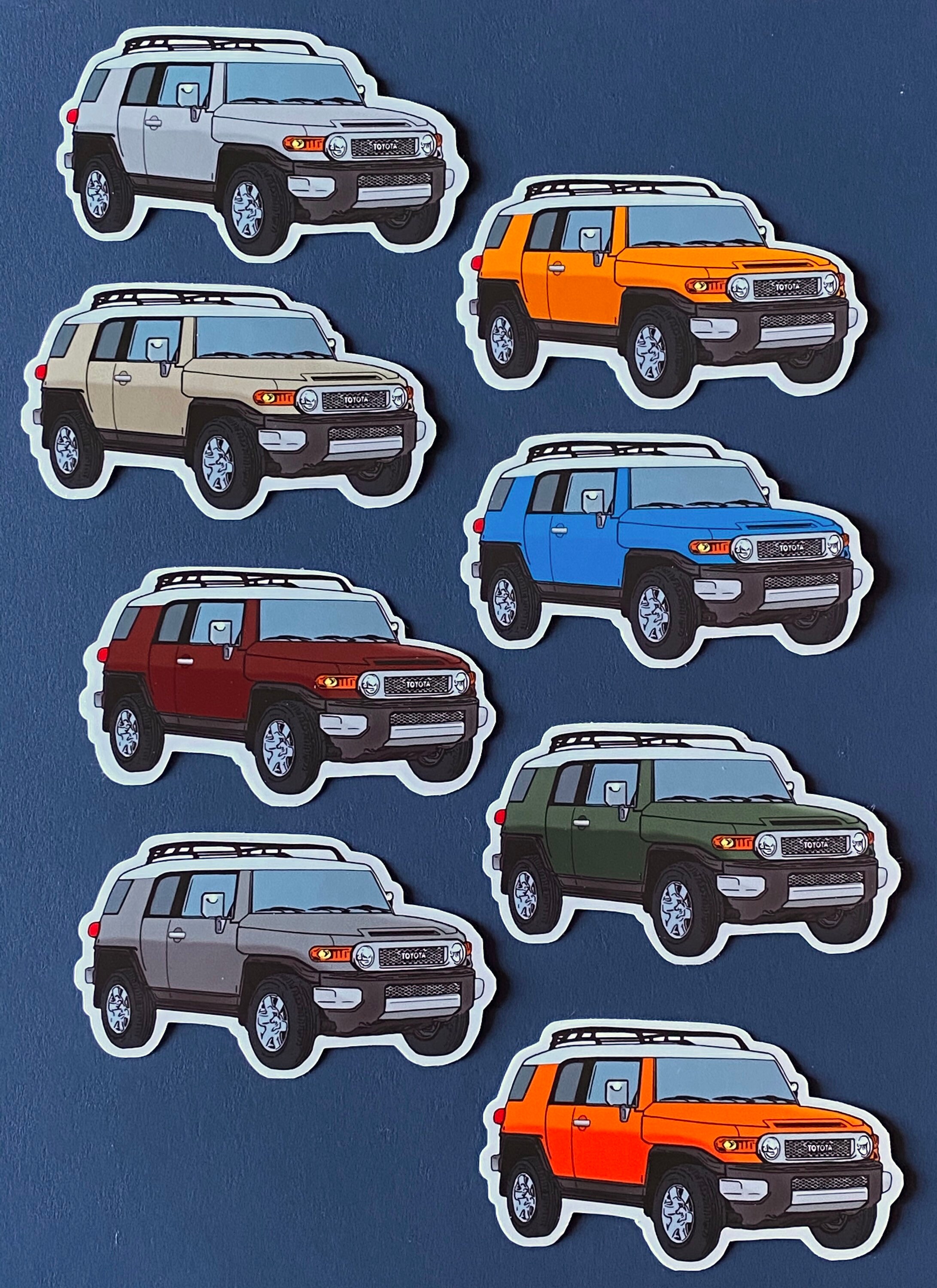 Toyota FJ Cruiser Sticker - Etsy Canada