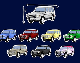 G Wagon Sticker - Etsy