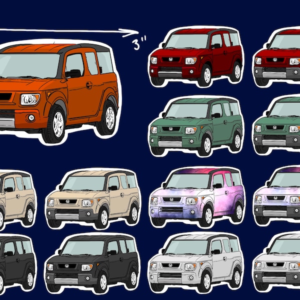 Honda Element Sticker - Etsy