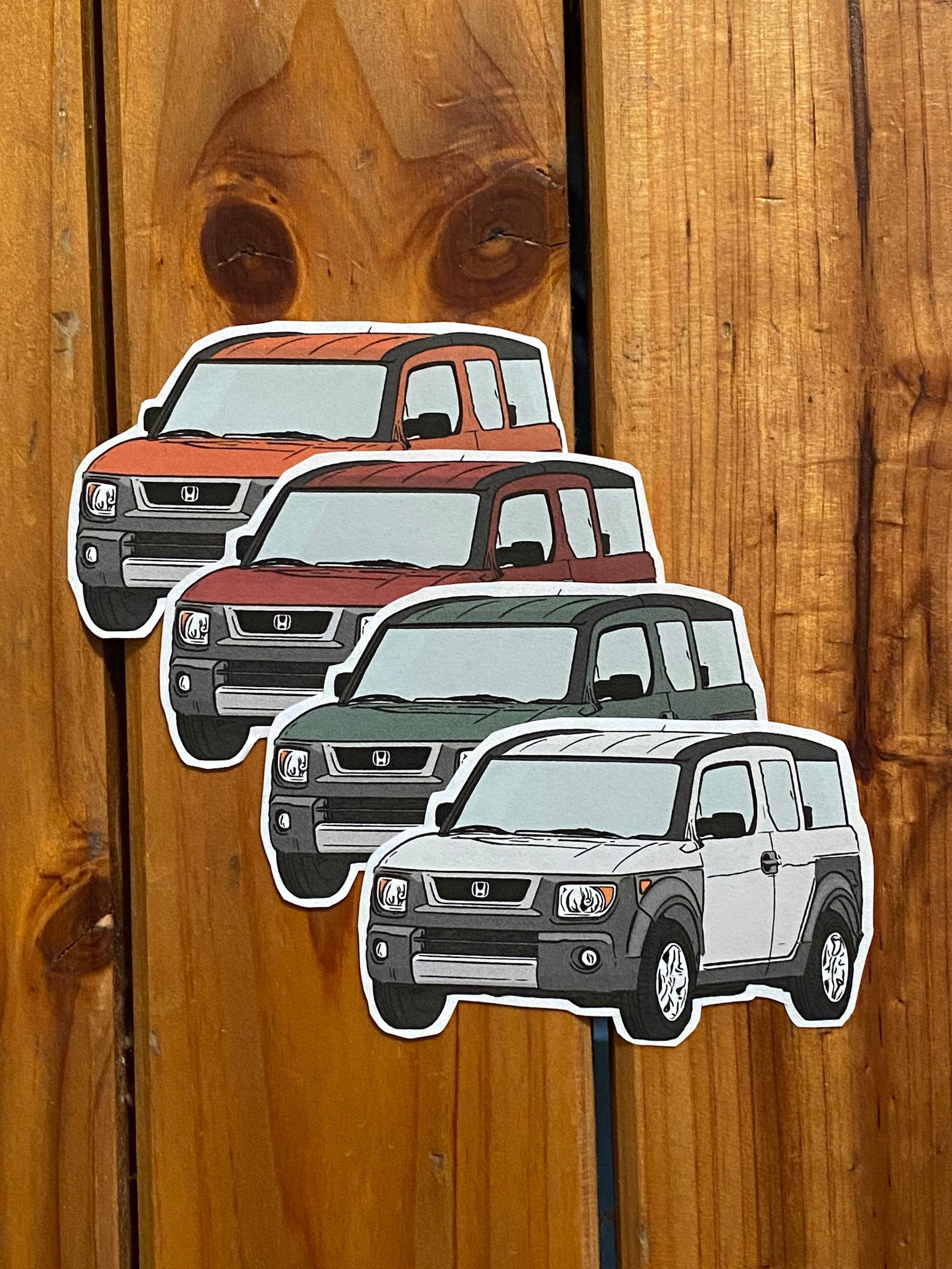 Classic Honda Element Sticker | Etsy
