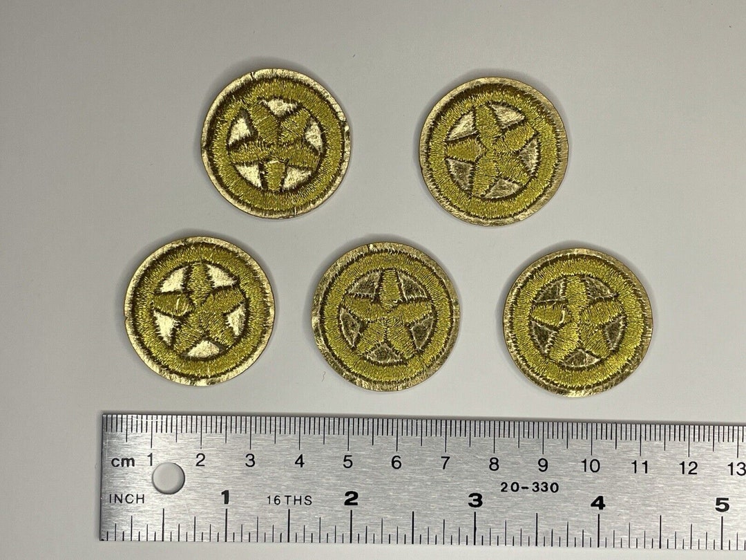 Nintendo Super Mario Brothers Star Coin From N64 Game Gold Star Patch 5 ...