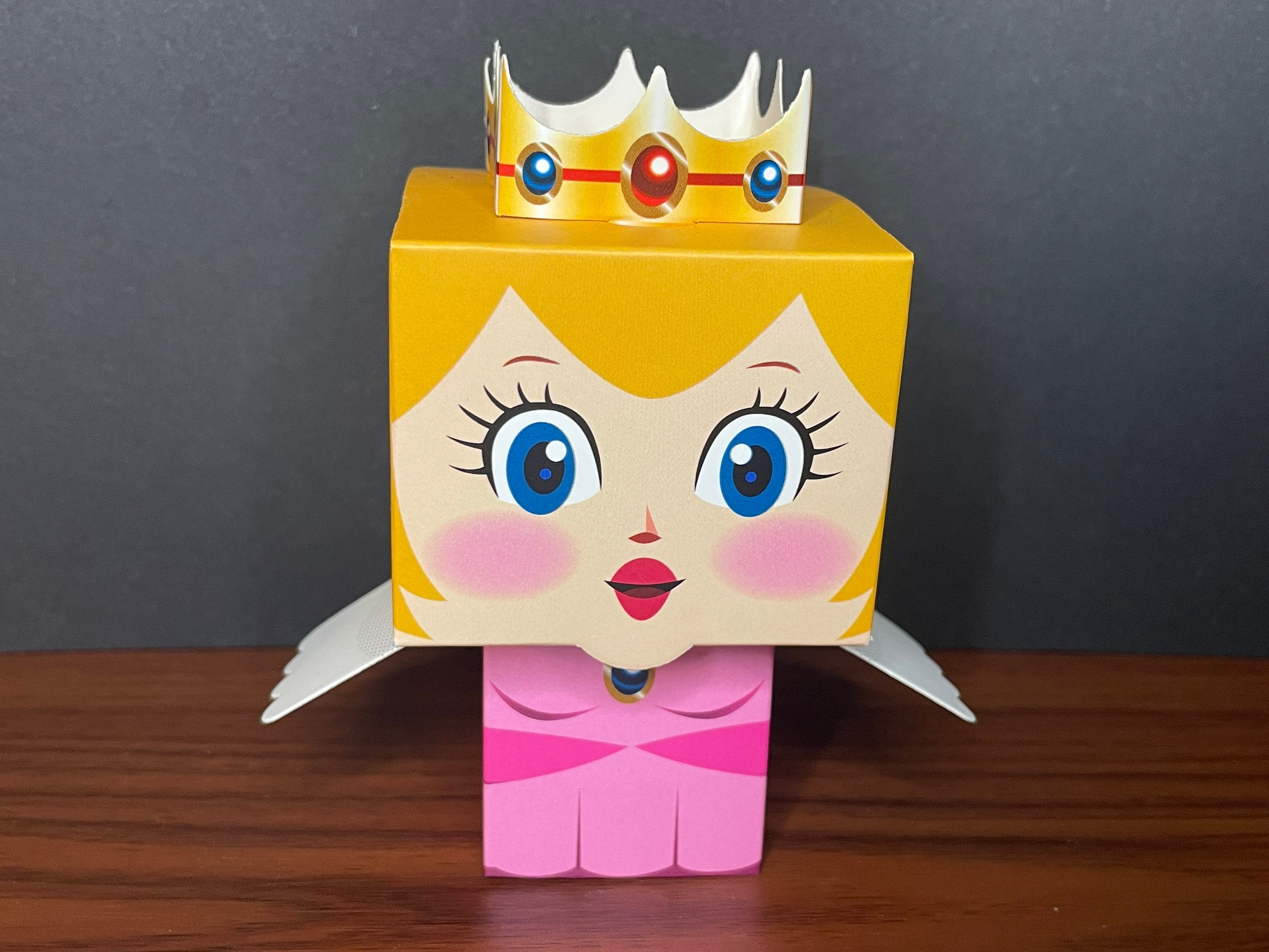 Nintendo Mario Brothers Princess 8 Bit Figure Set for Party - Etsy