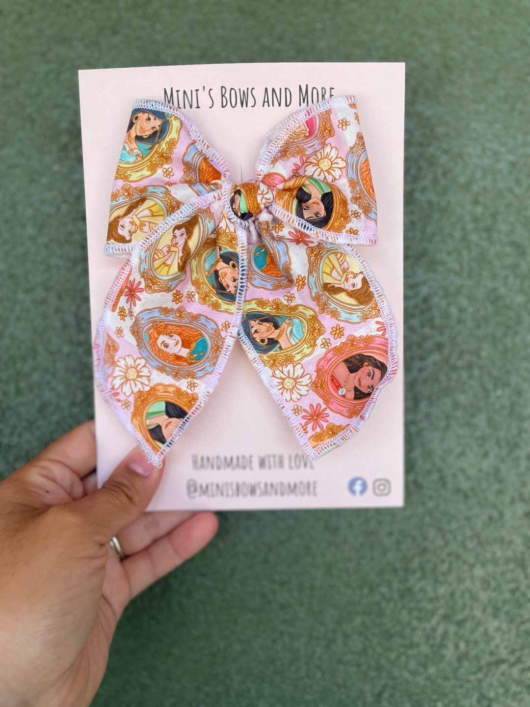 Disney Inspired Bows, Characters Bows, Fable Bows, Pinwheel Bows - Etsy