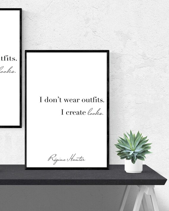 Living Single Regine Hunter I Create Looks Digital Print - Etsy