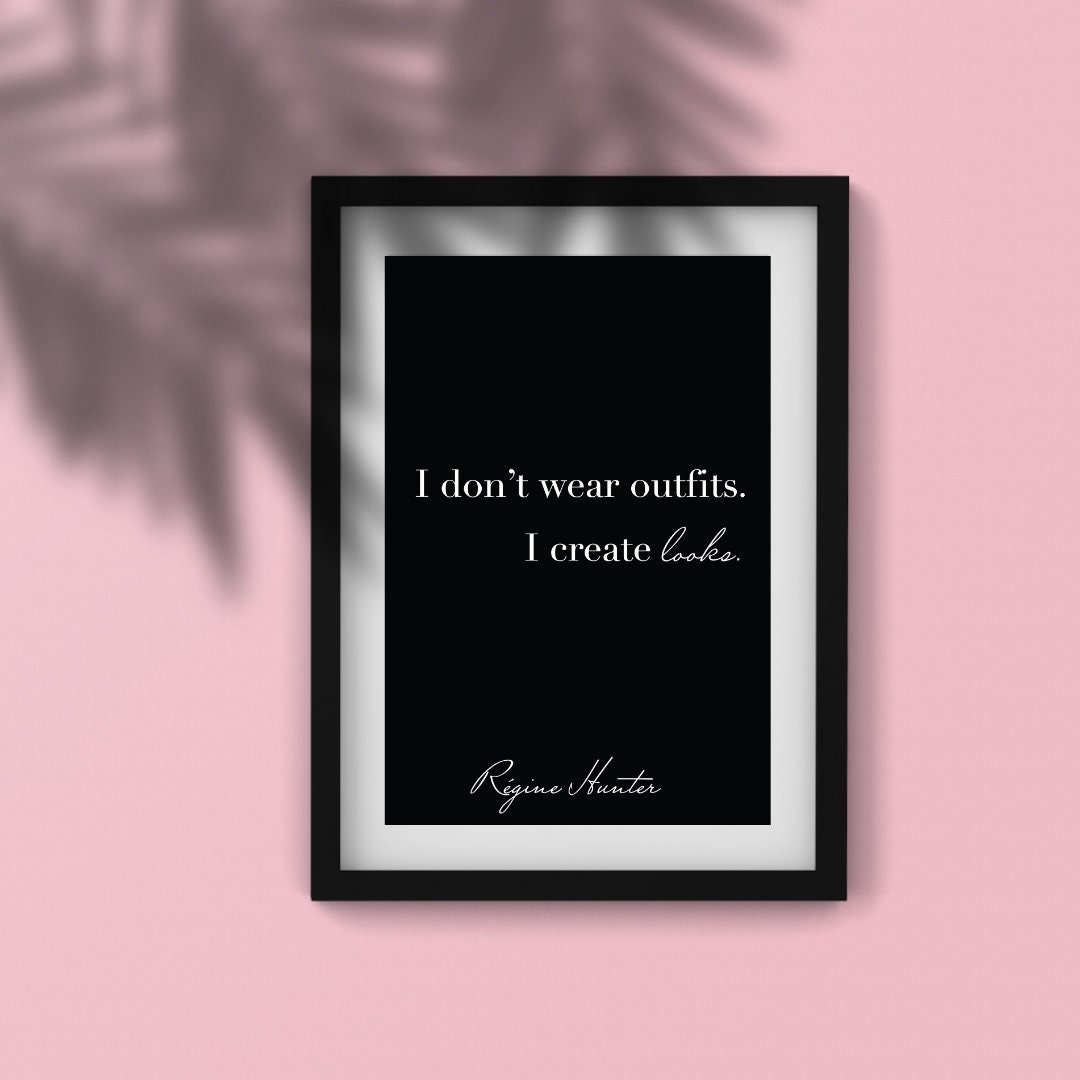 Living Single Regine Hunter I Create Looks Digital Print Download ...
