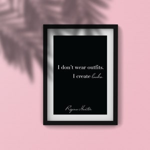 Living Single Regine Hunter I Create Looks Digital Print Download ...