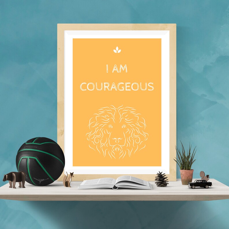 Inspirational Prints, Playroom Decor, Set of 8 Prints, Kids Printables ...