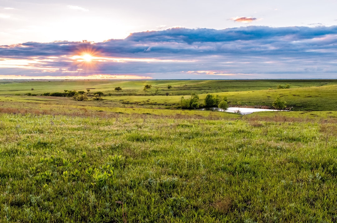 Kansas Prairie Sunset Print: Flint Hills Landscape Photography - Etsy