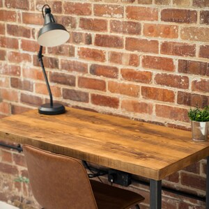 Chunky Rustic Desk Handcrafted Home Computer Desk - Etsy