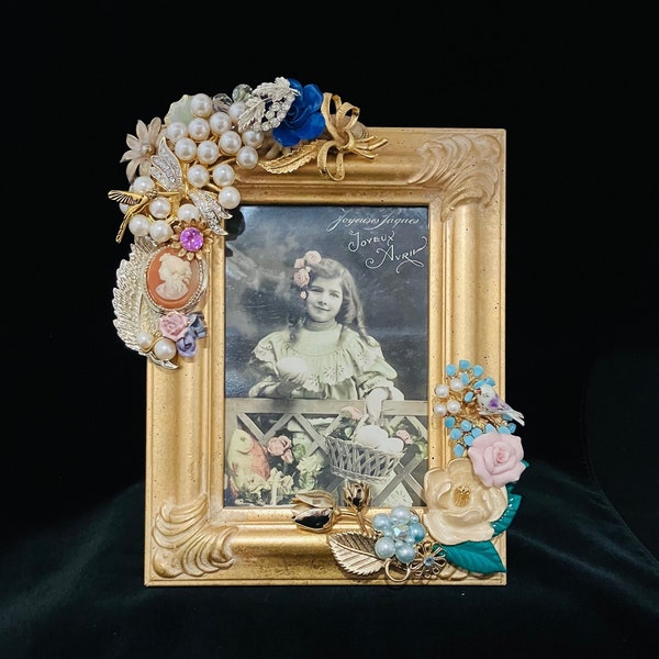 Jeweled Frame - Etsy