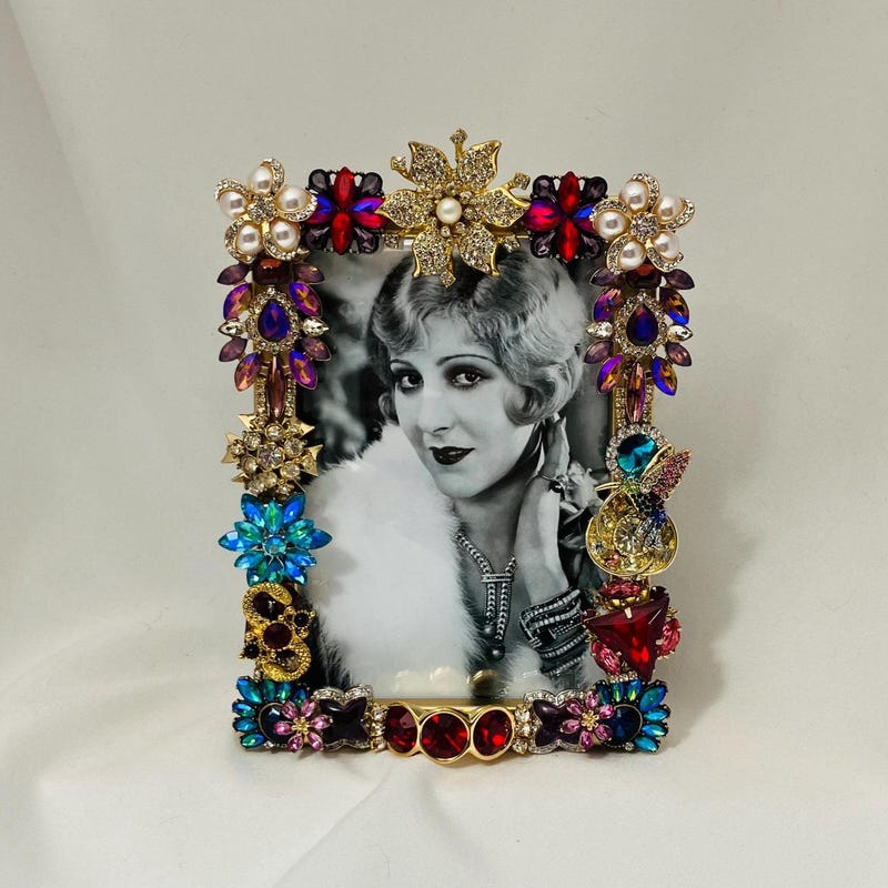 Jeweled Frame - Etsy