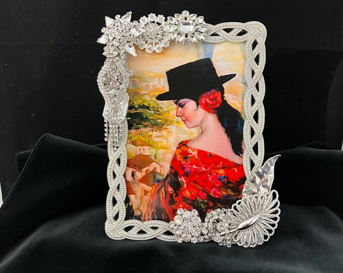 Jeweled Frame - Etsy