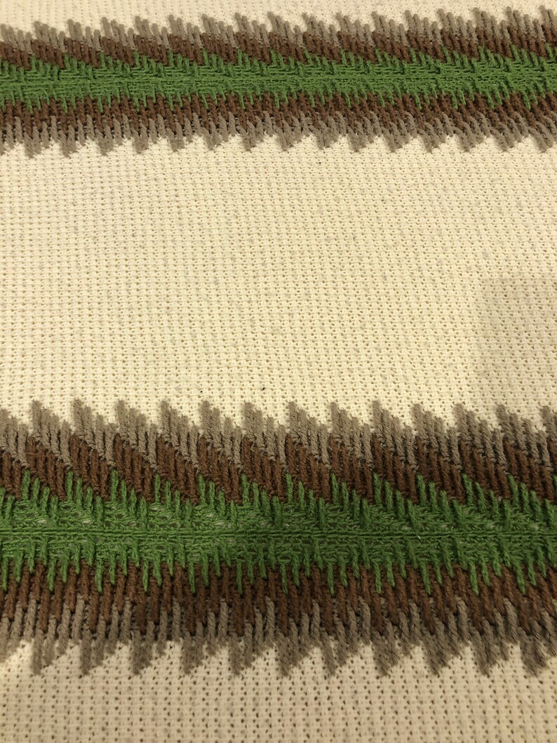 Tunisian Fan Rug/blanket/throw Crochet Pattern - Etsy