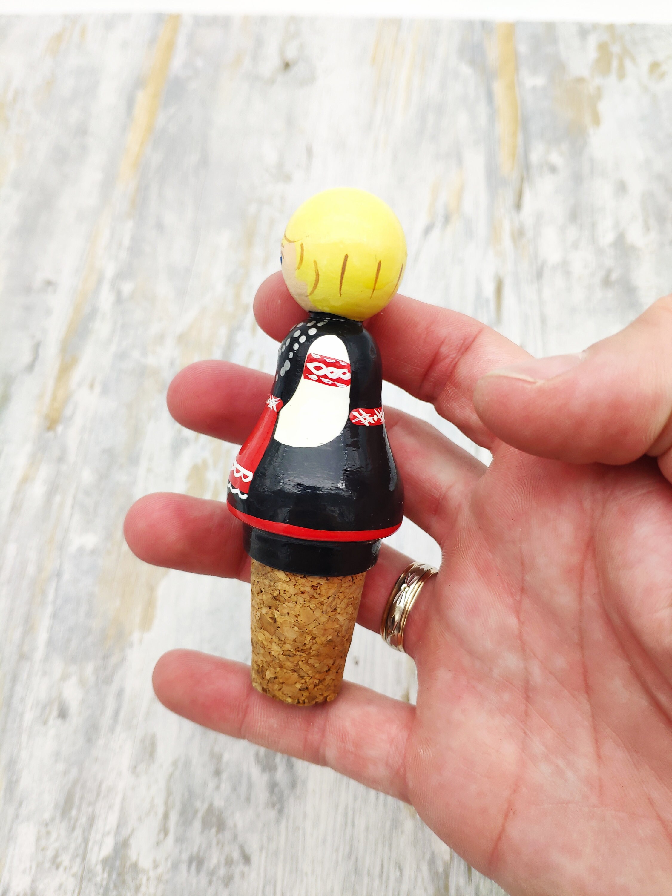 Bottle Stoppers Kitchen & Dining decorative bottle stopper Bull #2 ...