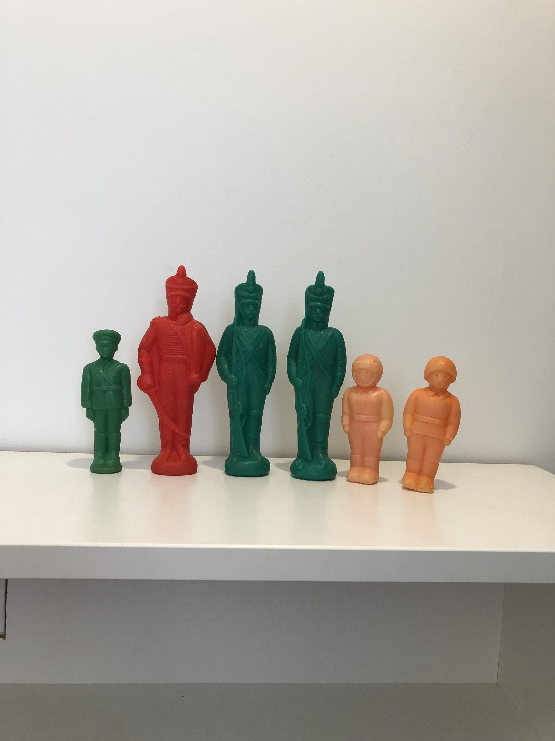 Soldiers Ussr Soviet toy soldiers Red Army 6 pieces made in | Etsy