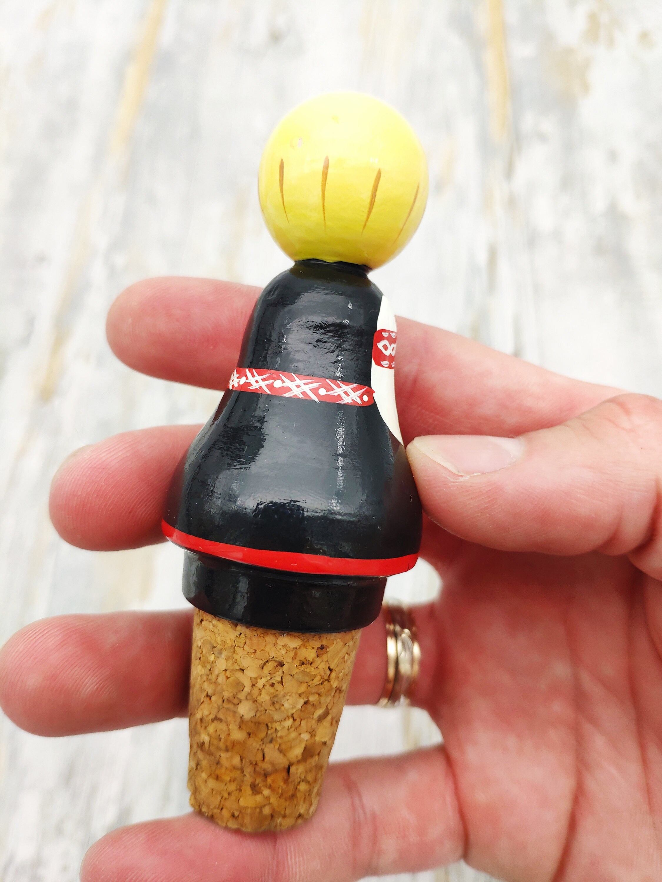 Bottle Stoppers Kitchen & Dining decorative bottle stopper Bull #2 ...