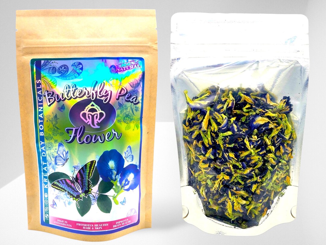Blue Butterfly Pea Flower Tea: Color Changing Herbal Tea - Etsy