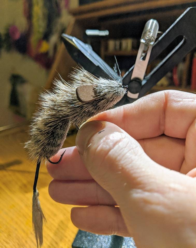 The Fat Rat Articulated Deer Hair Mouse Pattern - Etsy