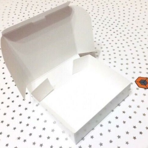 White BUDGET Party Single Slice Cake Boxes 100mm X 60mm X - Etsy UK