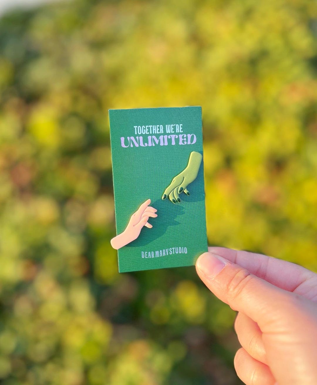 Wicked Inspired Hand Pin Set, Defy Gravity for Good Glinda Elphaba Pins ...