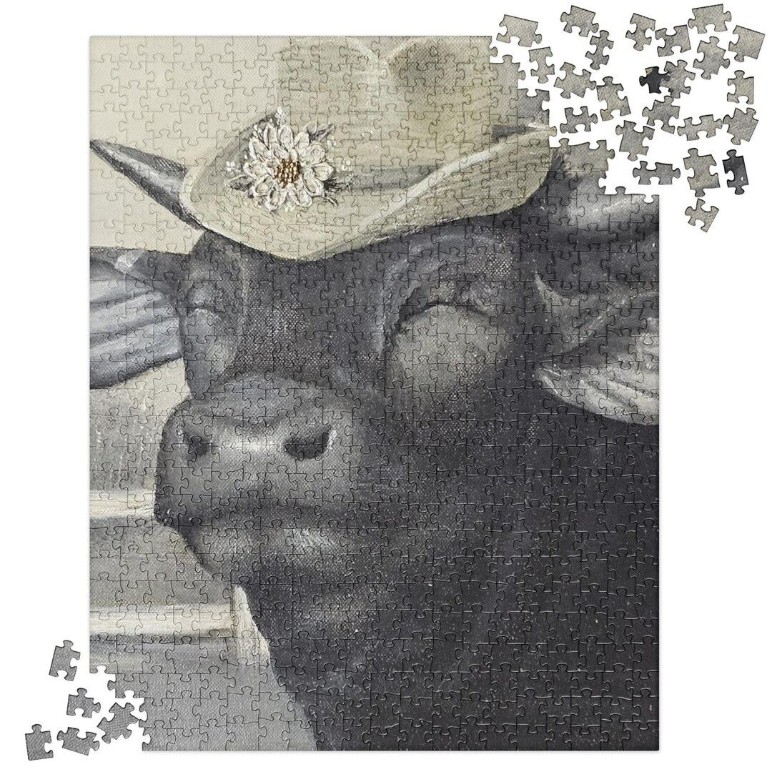 Holstein Cow Jigsaw Puzzle, Game, Puzzle Game, Family Time, Games for ...