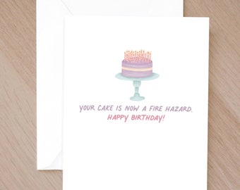 Fire Hazard Birthday | Etsy